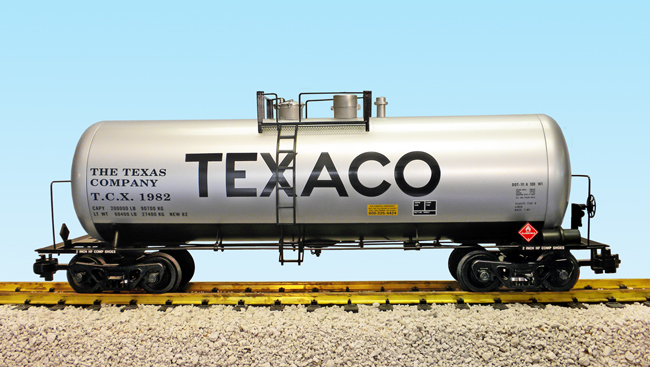USA-Trains Texaco - Silver, Black ,Spur G | Zennershop.de - deutsch
