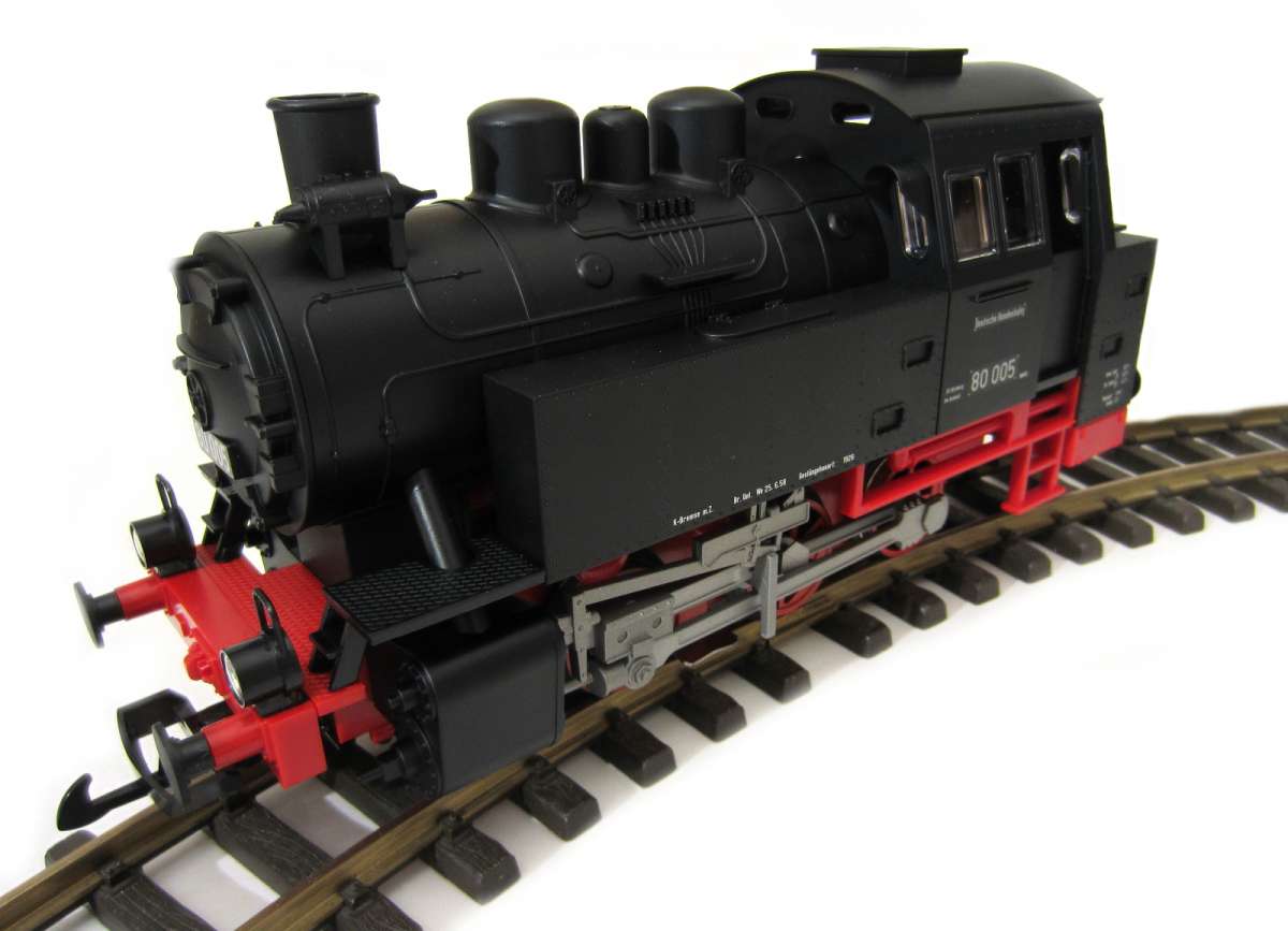 PIKO steam locomotive BR 80, analog with sound module and steam ...